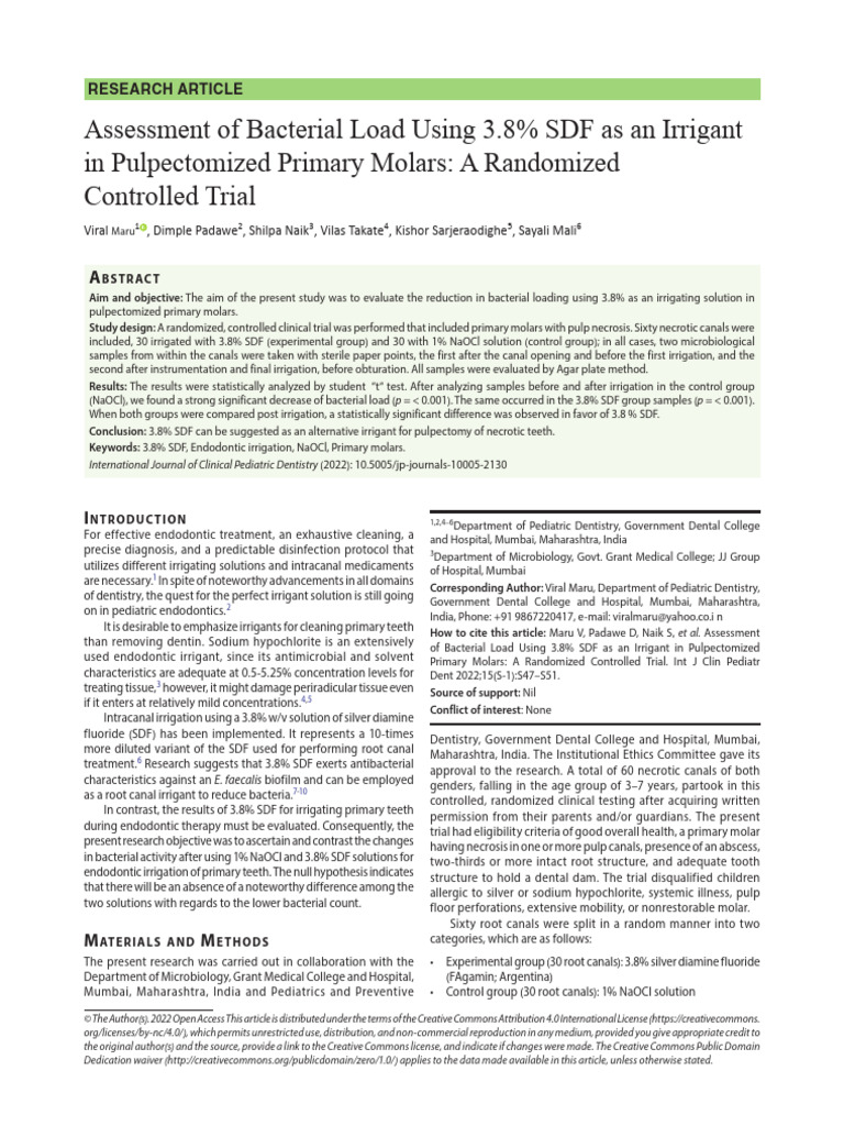 Irigasi 3.8% SDF | PDF | Health Sciences | Medical Specialties