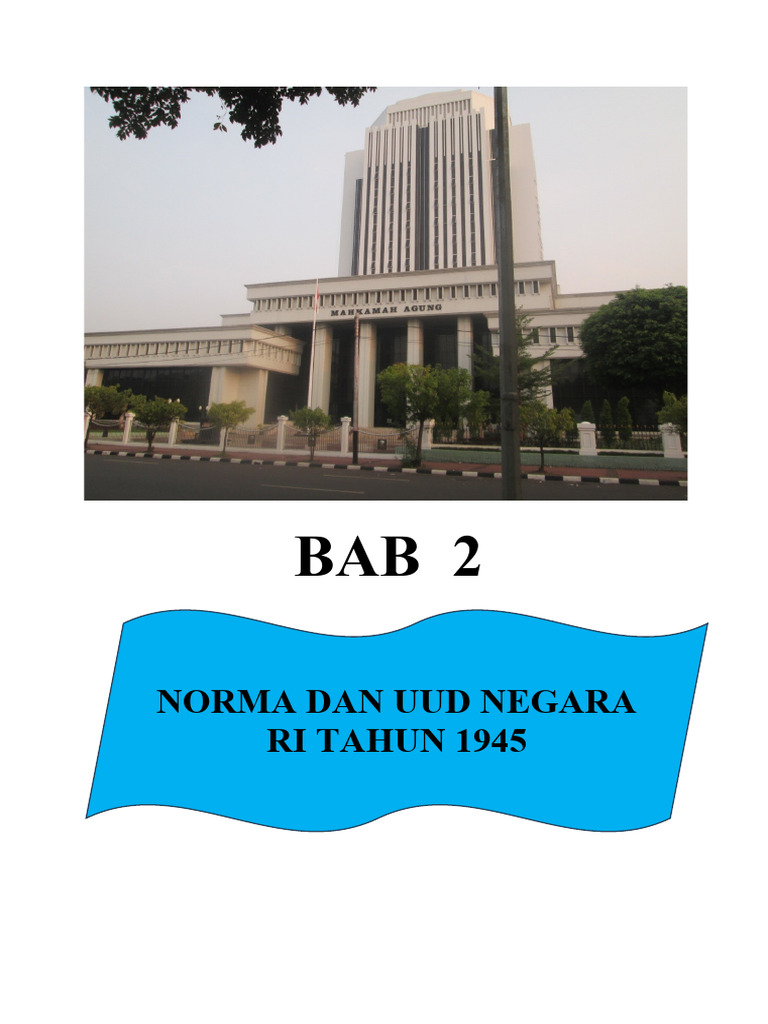 Modul Bab 2 Norma & Uud 45-23 | PDF