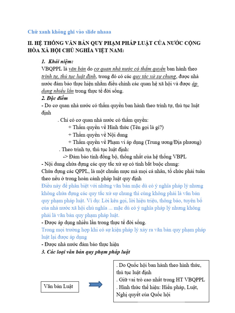 Hệ thống VBQPPL | PDF