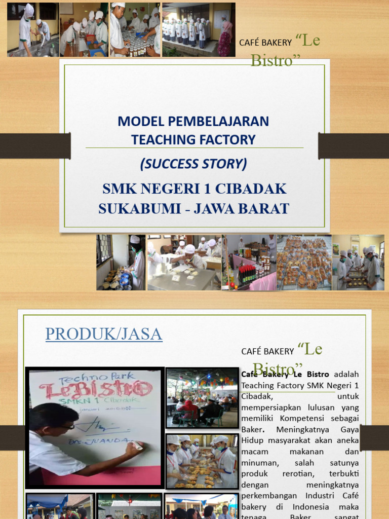 Presentasi Teaching Factory | PDF