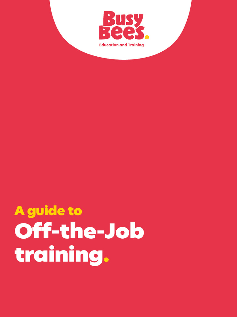 Understanding Off The Job Learners | PDF | Apprenticeship | Working Time