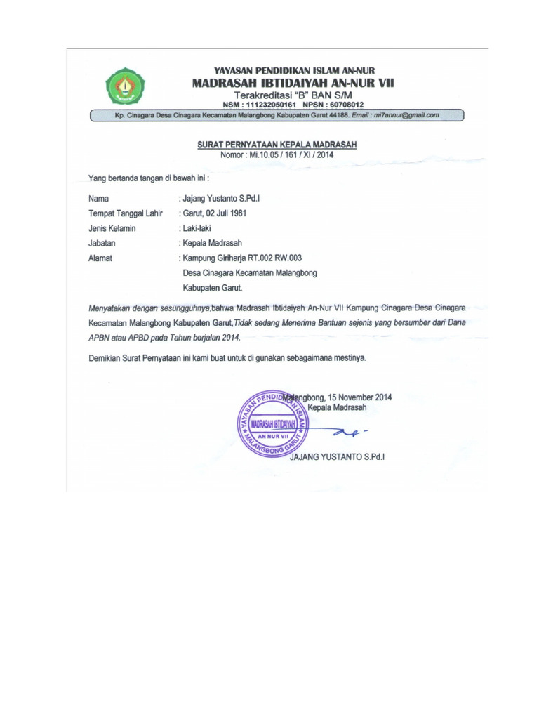 Data Analisis Kebutuhan RKB (2 Lokal) Mi An Nur Vii Malangbong1 | PDF