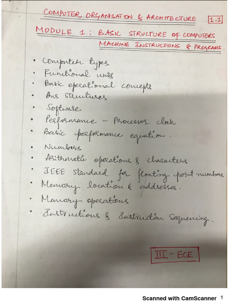 Bec306c Module1 Co | PDF