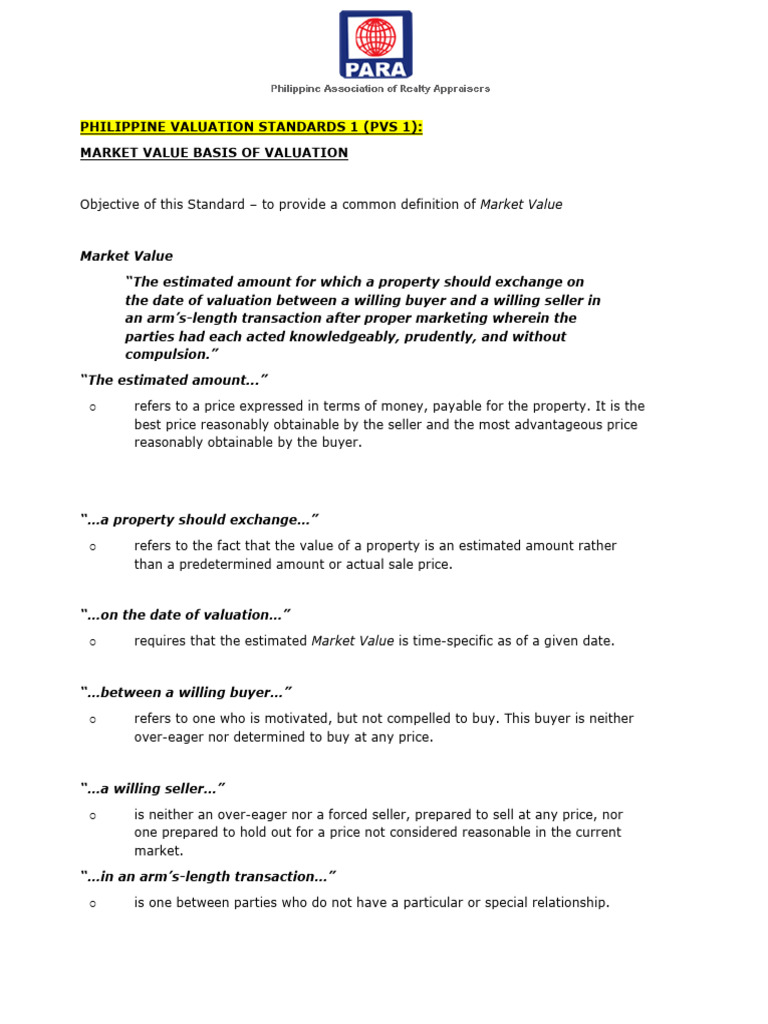 LESSON Week 6 - Code of Conduct Under The Philippine Valuation Standard ...