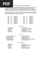 Text Height Chart | PDF | Metrology | Units Of Measurement
