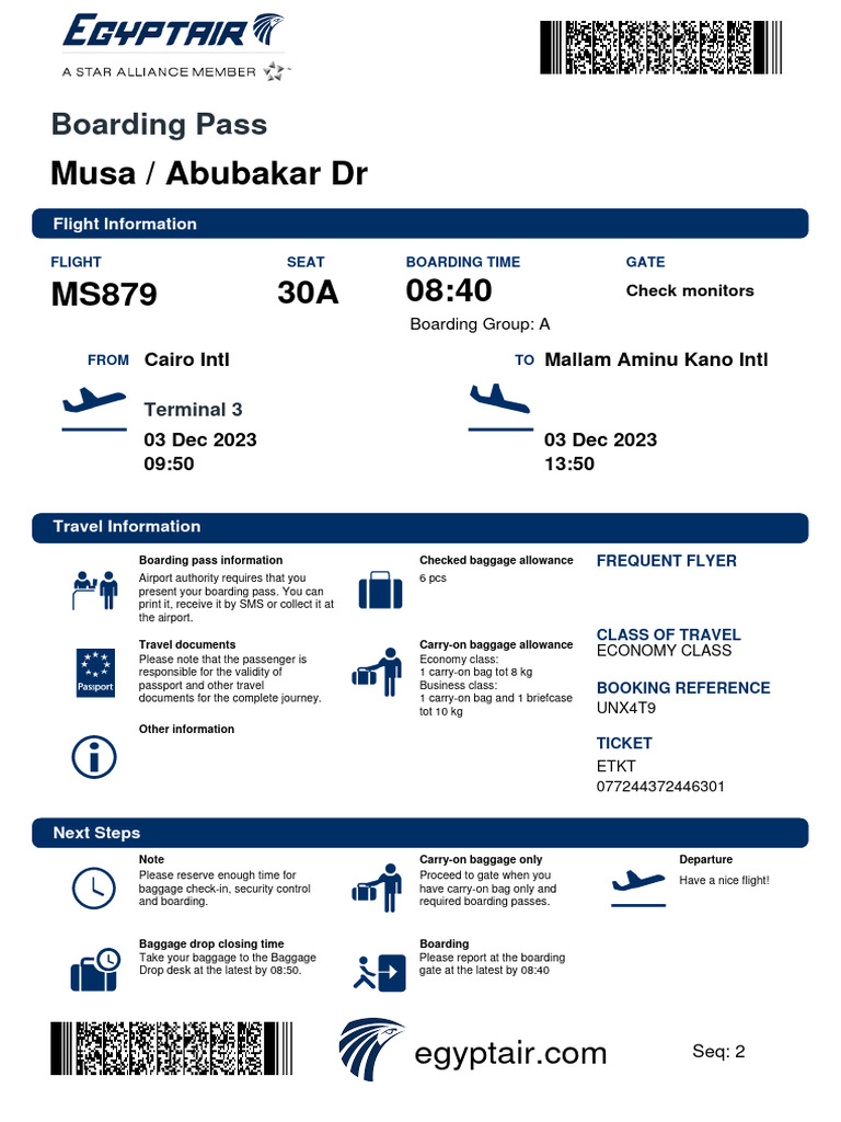 Boarding Pass | Download Free PDF | Baggage | Civil Aviation