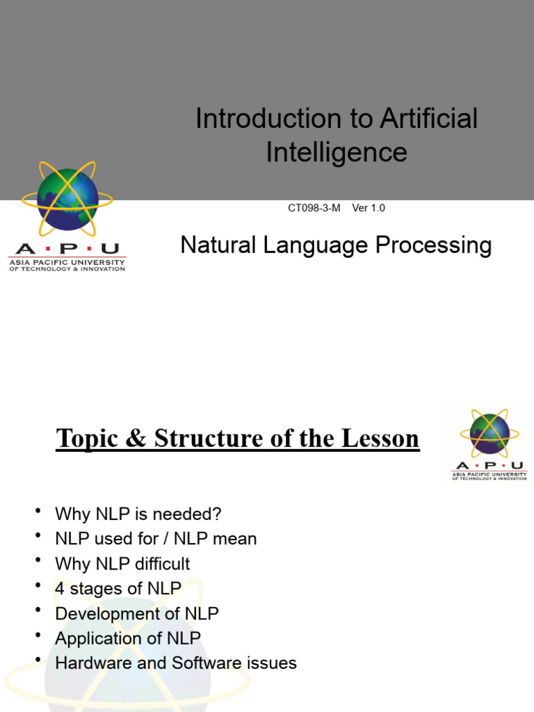 006 Natural Language Processing | PDF | Art