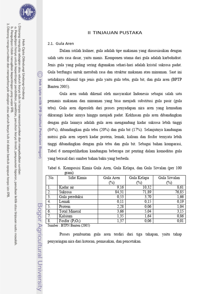 Adoc - Pub II Tinjauan Pustaka Gula | PDF
