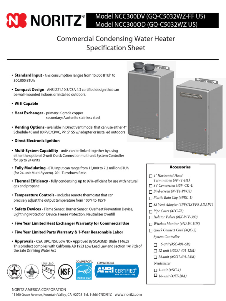 NCC 300 OD | PDF | Water Heating | Building Engineering