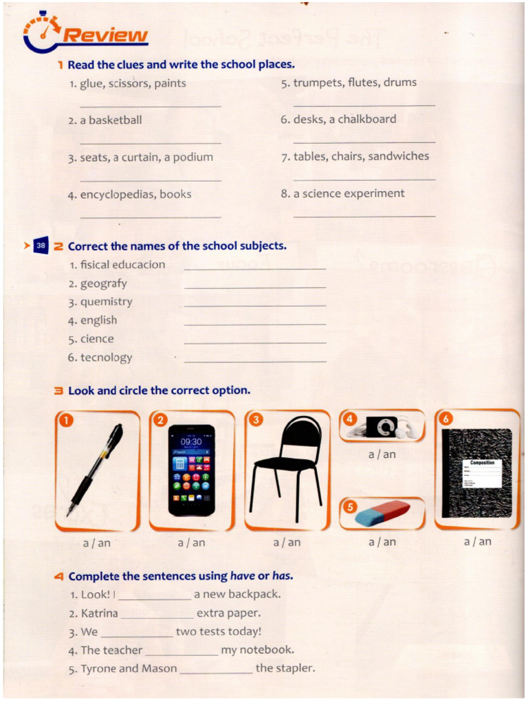 Review Unit 2 8th | PDF