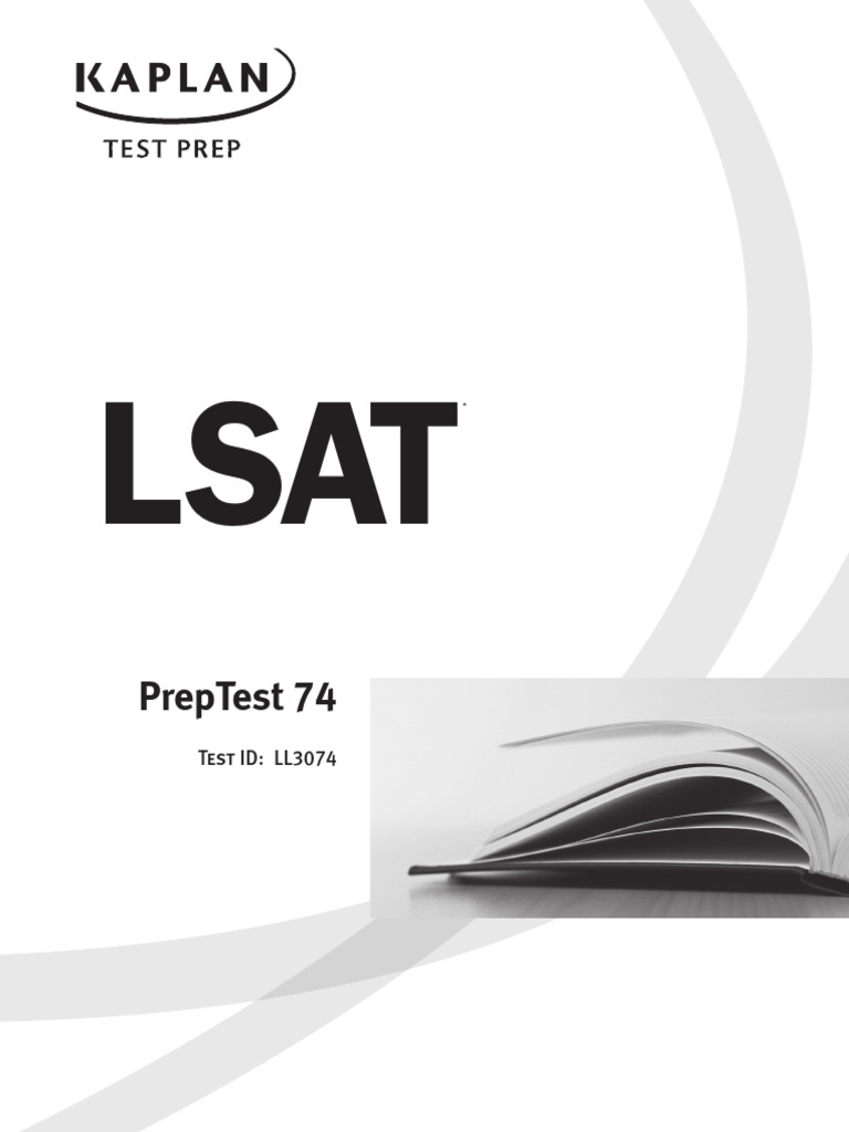 Lsat PT 74 | PDF | Law School Admission Test | Taxes