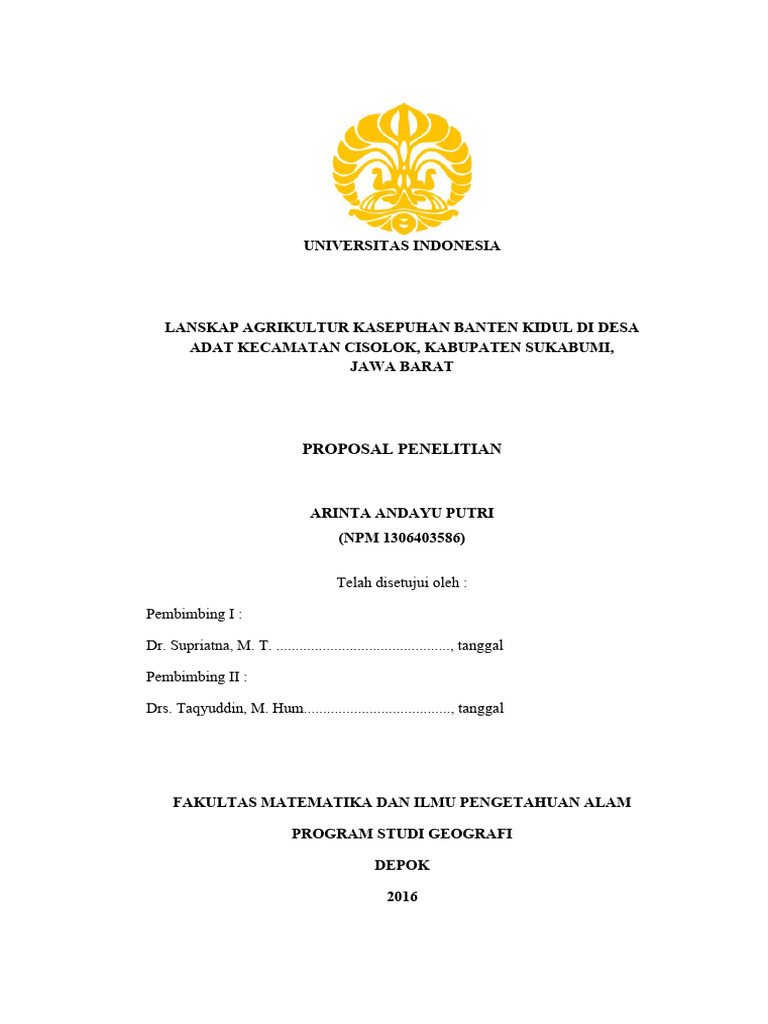 Contoh Proposal | PDF