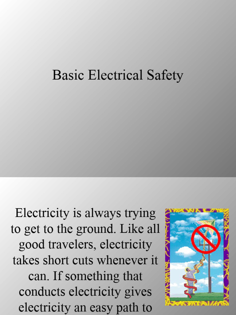 Electrical Safety 3 | PDF | Electricity | Electrical Engineering