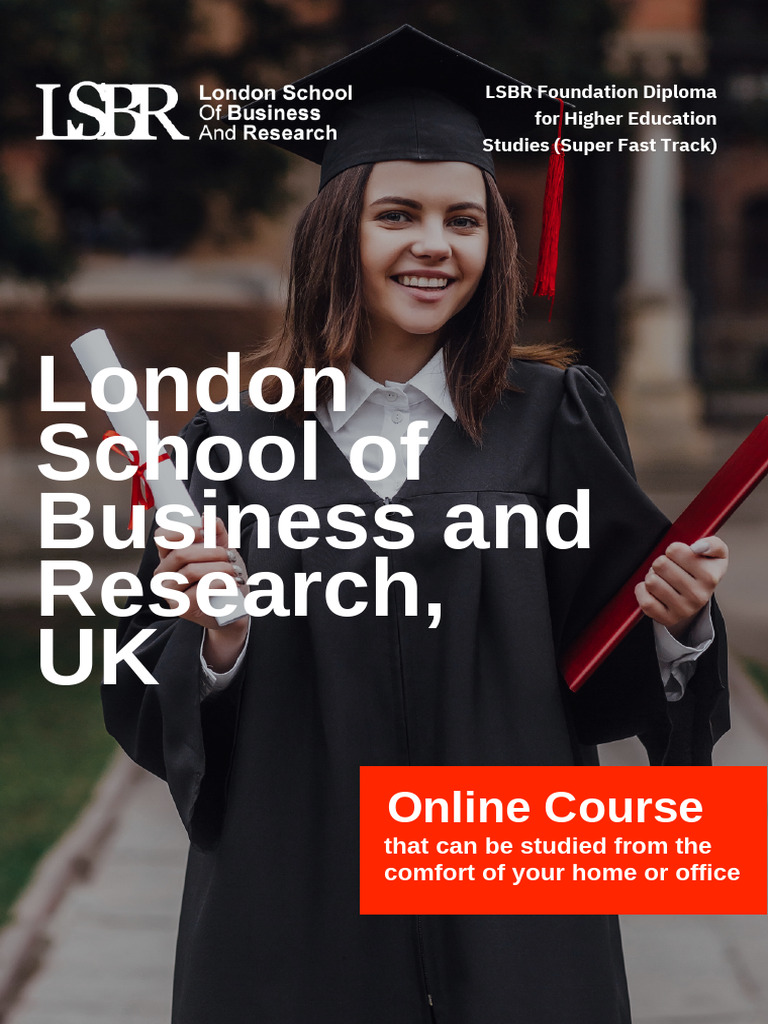 LSBR Foundation Diploma for Higher Education Studies(Super Fast Track ...