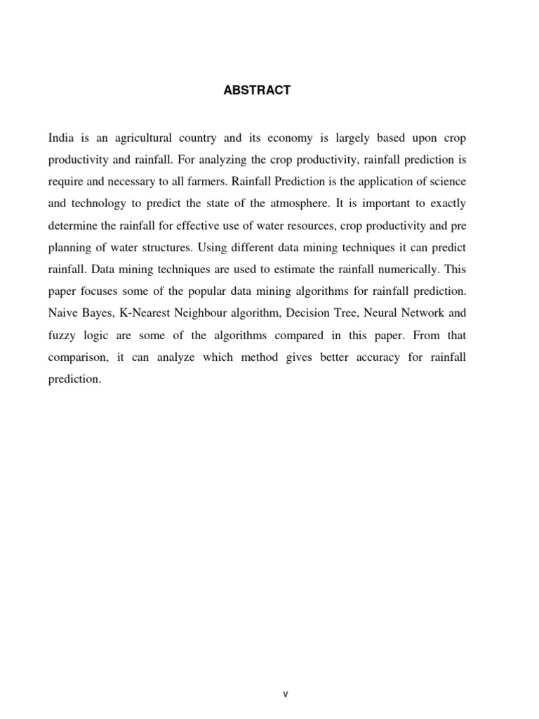 Rainfall Prediction Using Machine Learning Techniques | PDF | Python ... Rainfall Prediction Using Machine Learning Techniques | PDF | Python ...