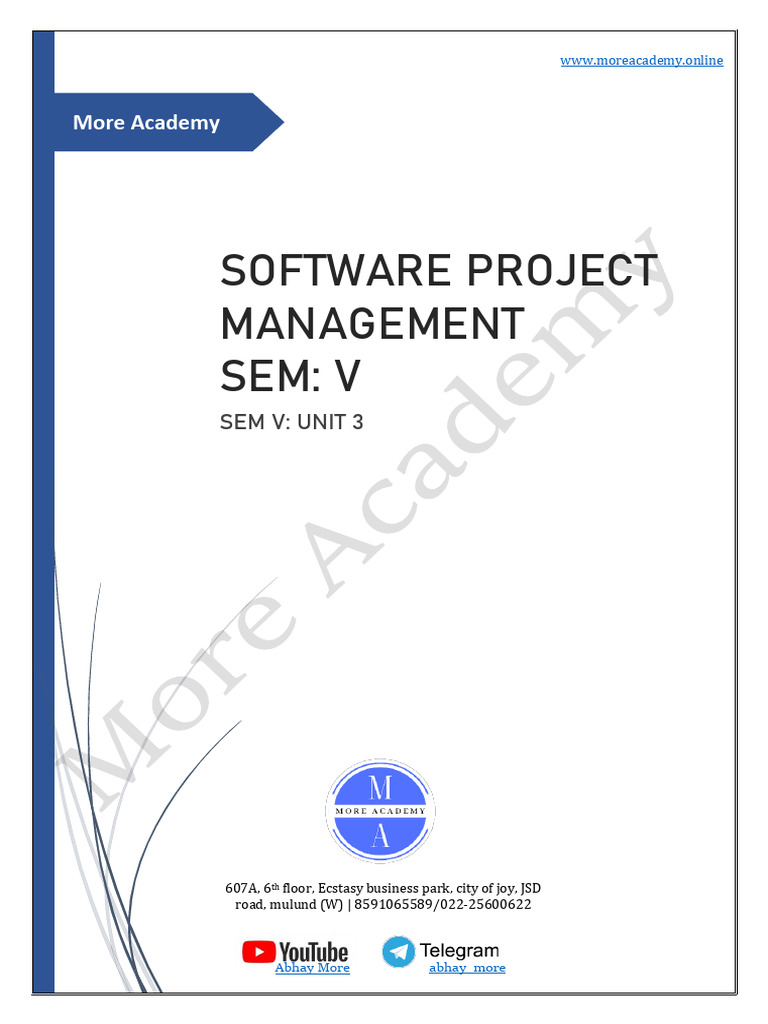 SPM Unit 3 - 23419378 - 2023 - 11 - 22 - 12 - 29 | PDF | Risk Management | Risk