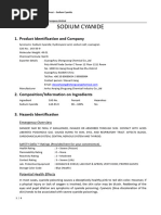 Laboratory Safety Guideline - Cyanide | PDF | Cyanide