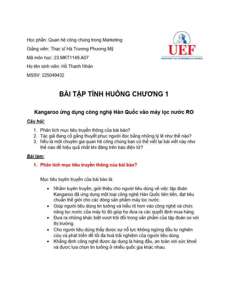 BT1 - Hồ Thanh Nhàn | PDF