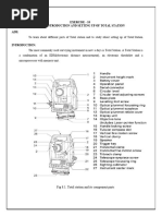 Total Station: Parts and Functions Guide | PDF | Computer Keyboard ...