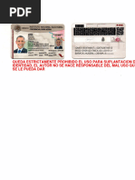 Credencial INE: Datos de Votante México | PDF