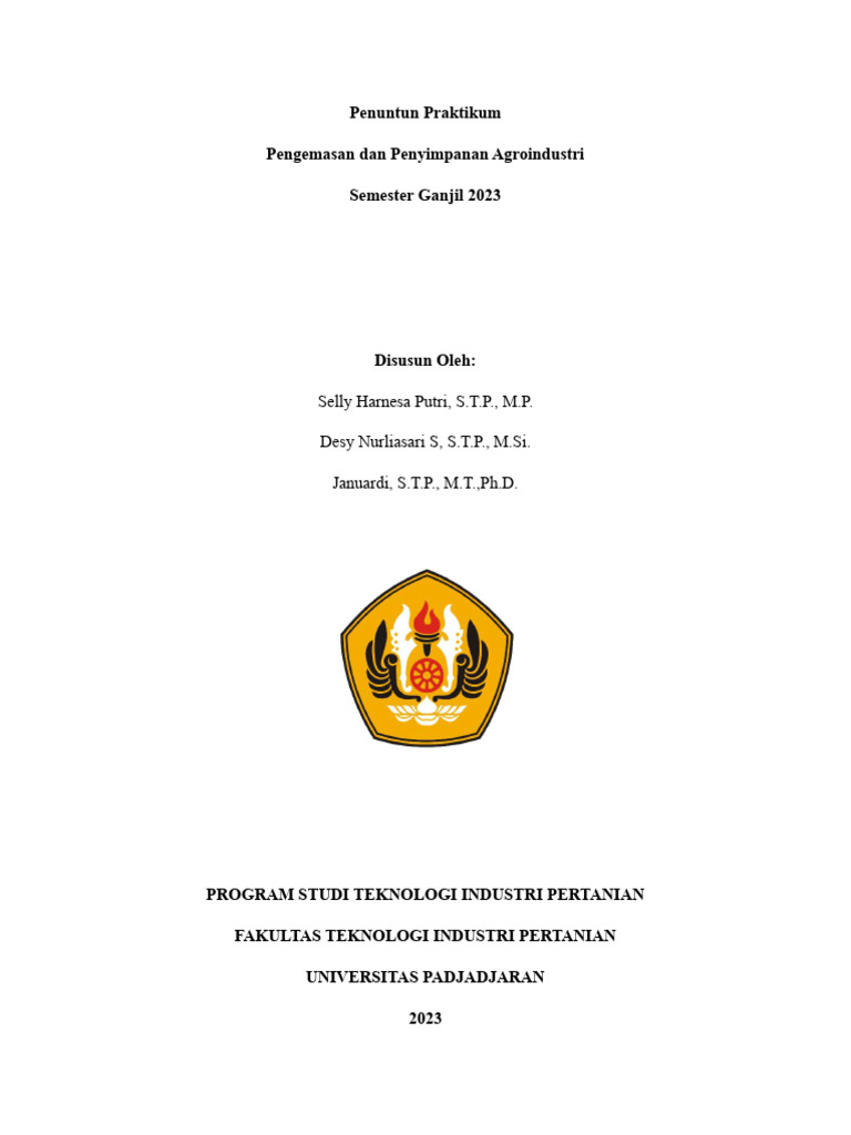 Modul Pengemasan Dan Penyimpanan | PDF | Kesehatan Holistik | Sains & Matematika