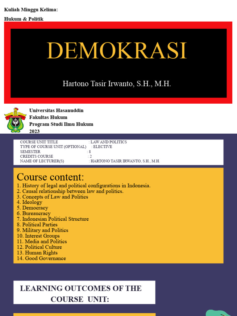 Demokrasi | PDF | Democracy | Political Ideologies
