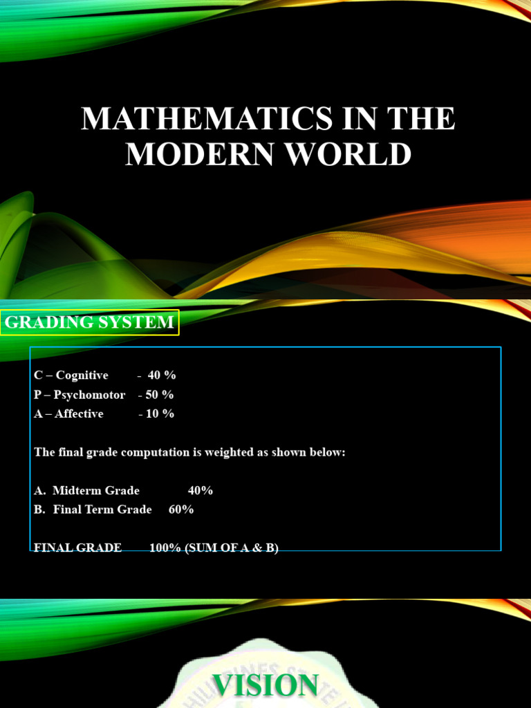 Mathematics in The Modern World | PDF | Pattern