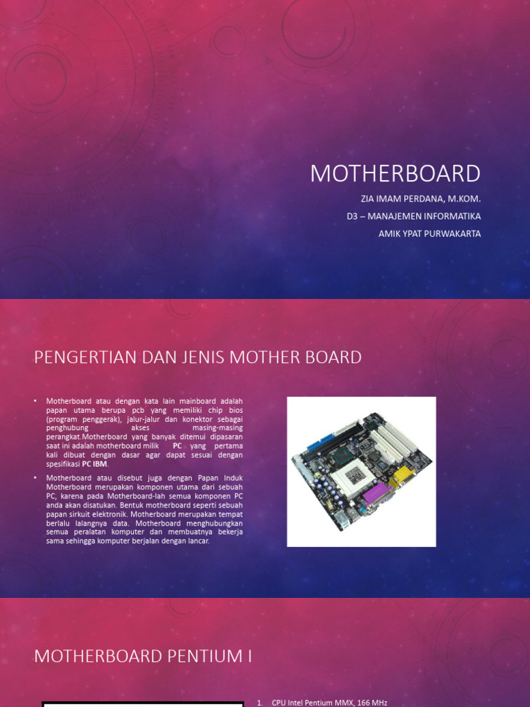 Motherboard | PDF