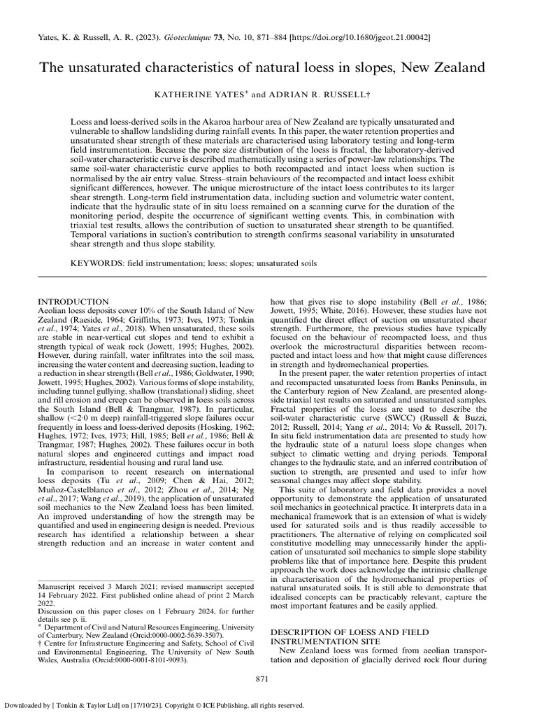 yates-russell-2022-the-unsaturated-characteristics-of-natural-loess-in ...
