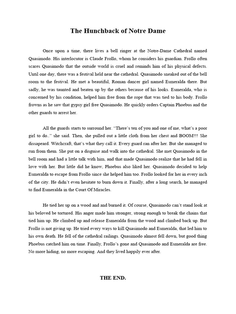 The Hunchback of Notre Dame | PDF