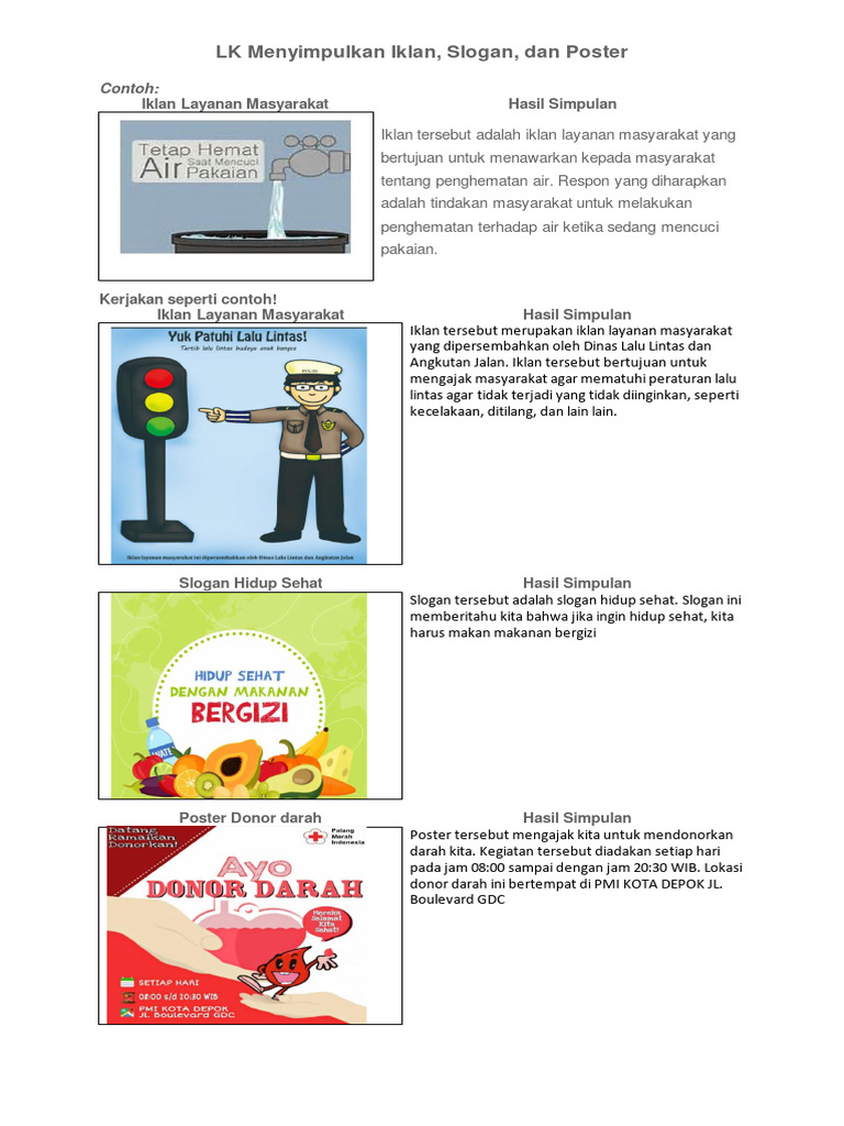 Iklan dan Slogan Layanan Masyarakat | PDF