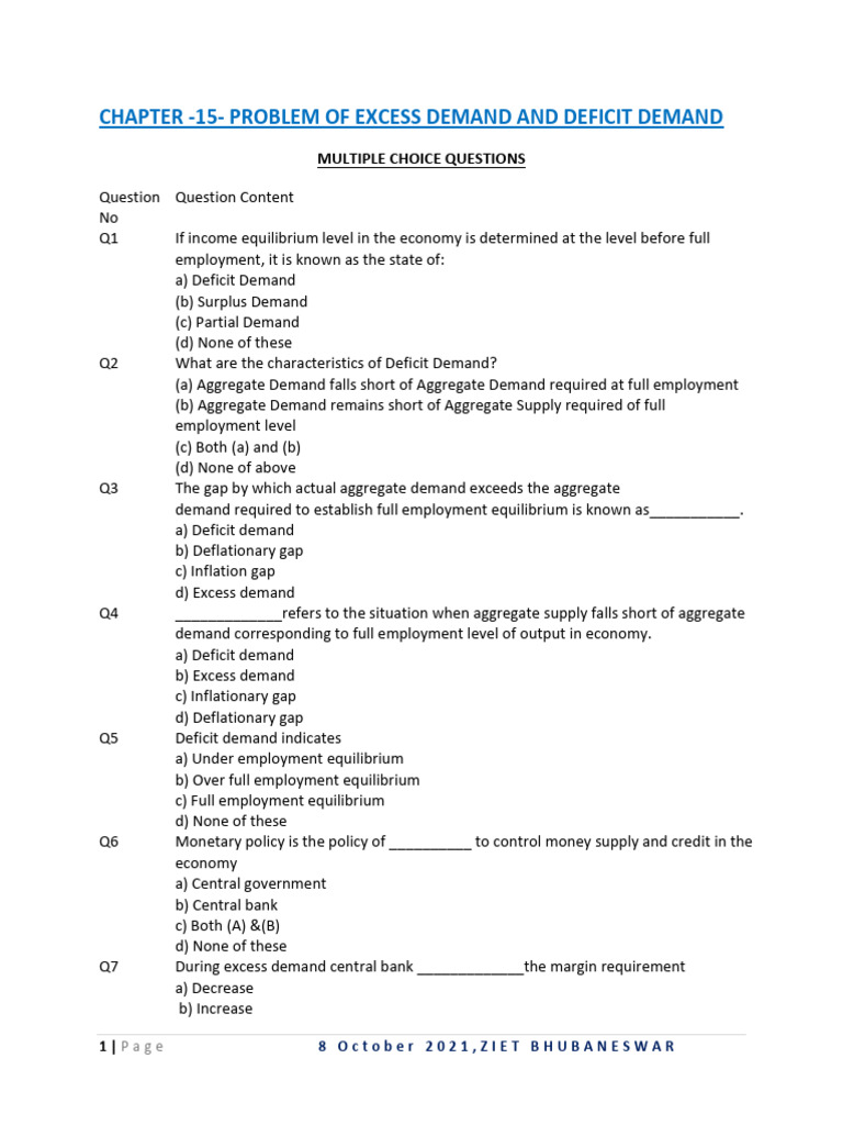 Macro CH 9 | PDF | Fiscal Policy | Deflation