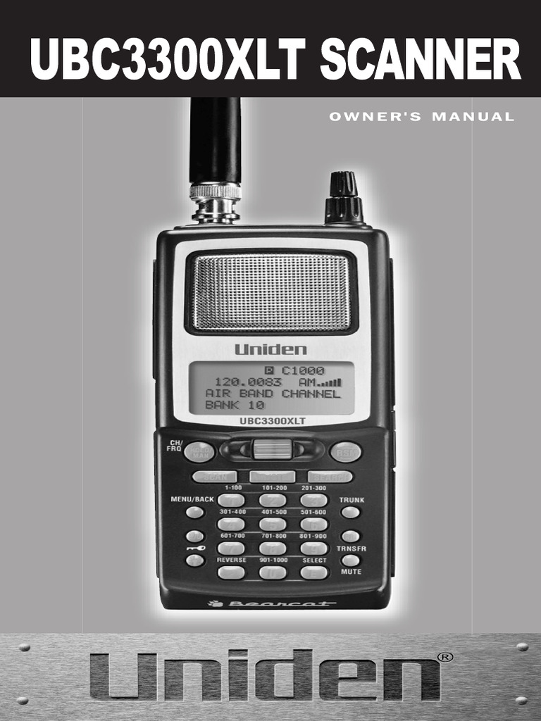 Ubc3300xlt Manual | PDF | Broadcast Engineering | Electrical Engineering