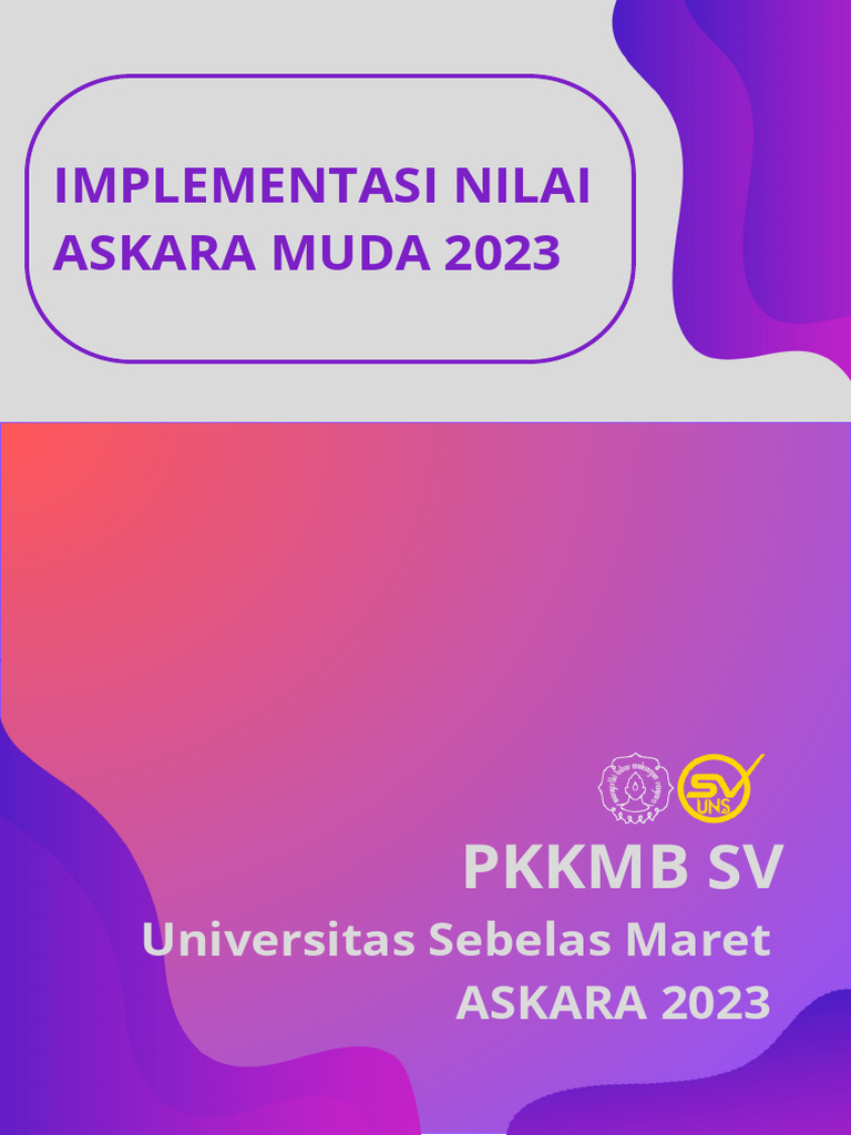 Buku Implementasi Nilai Askara 2023 | PDF