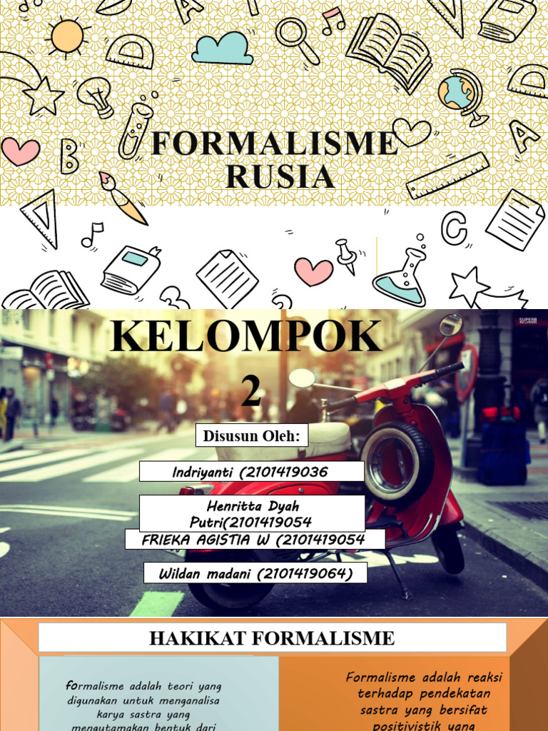 2 - Teori Sastra Formalisme Rusia | PDF | Ilmu Sosial | Filsafat