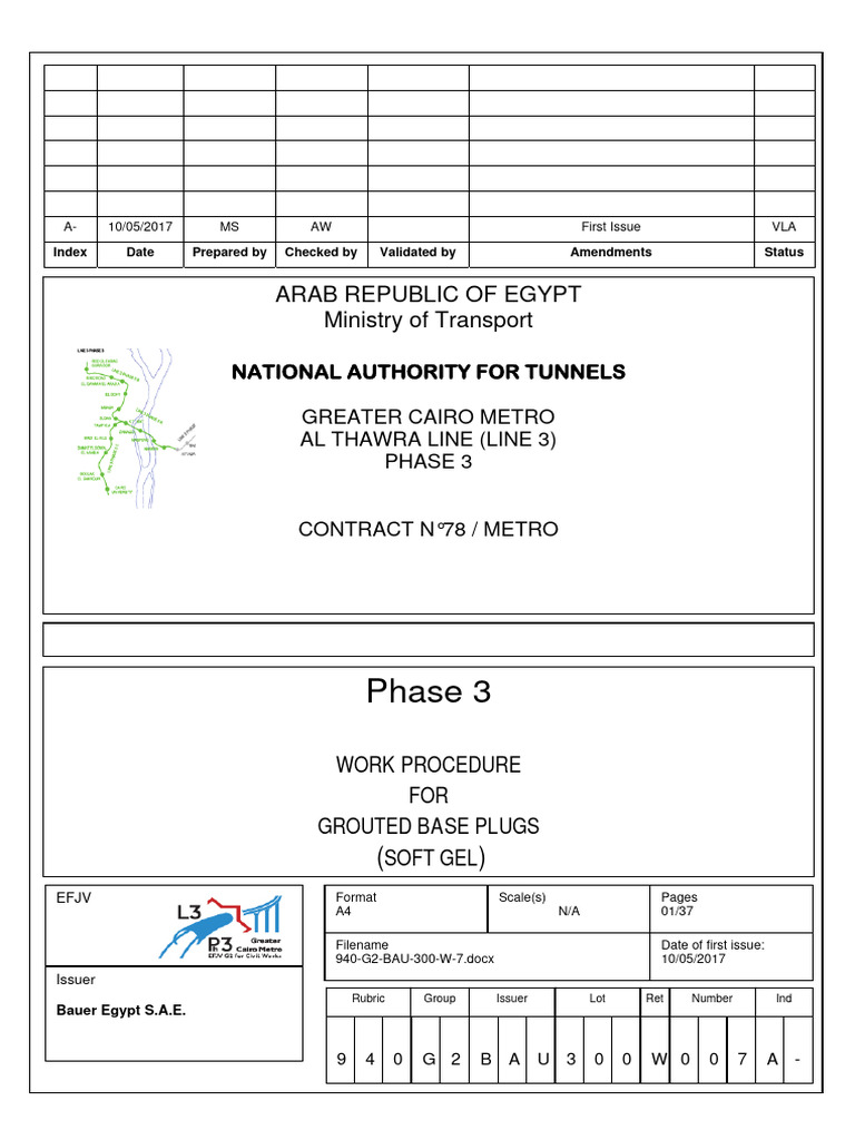 Ms Grout Rev A Phase 3 | Download Free PDF | Valve | Chemical Engineering