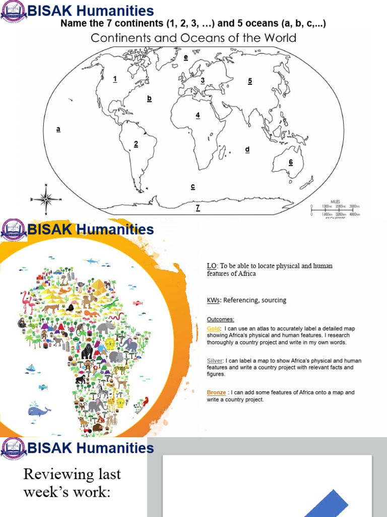 L3 - Africa Maping Phys and Human Geog - IM | PDF | Africa | Earth Sciences