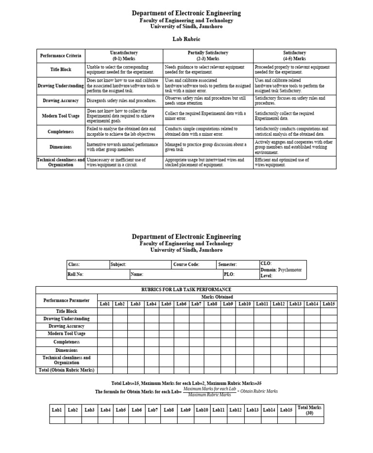 CAD Rubrics | PDF | Engineering | Rubric (Academic)