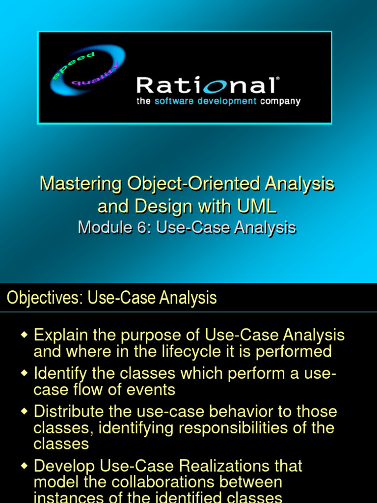 DEV475 06 UCAnalysis | Download Free PDF | Use Case | Unified Modeling Language