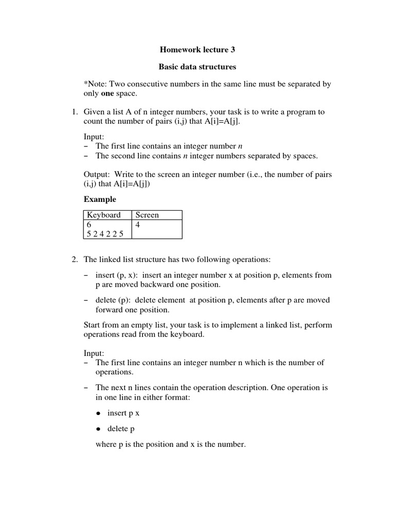 Assignments 2 BasicDataStructures | PDF | Queue (Abstract Data Type) | Applied Mathematics