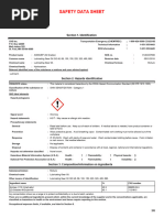 Lubricating Oil Safety Data Sheet | PDF | Dangerous Goods | Firefighting