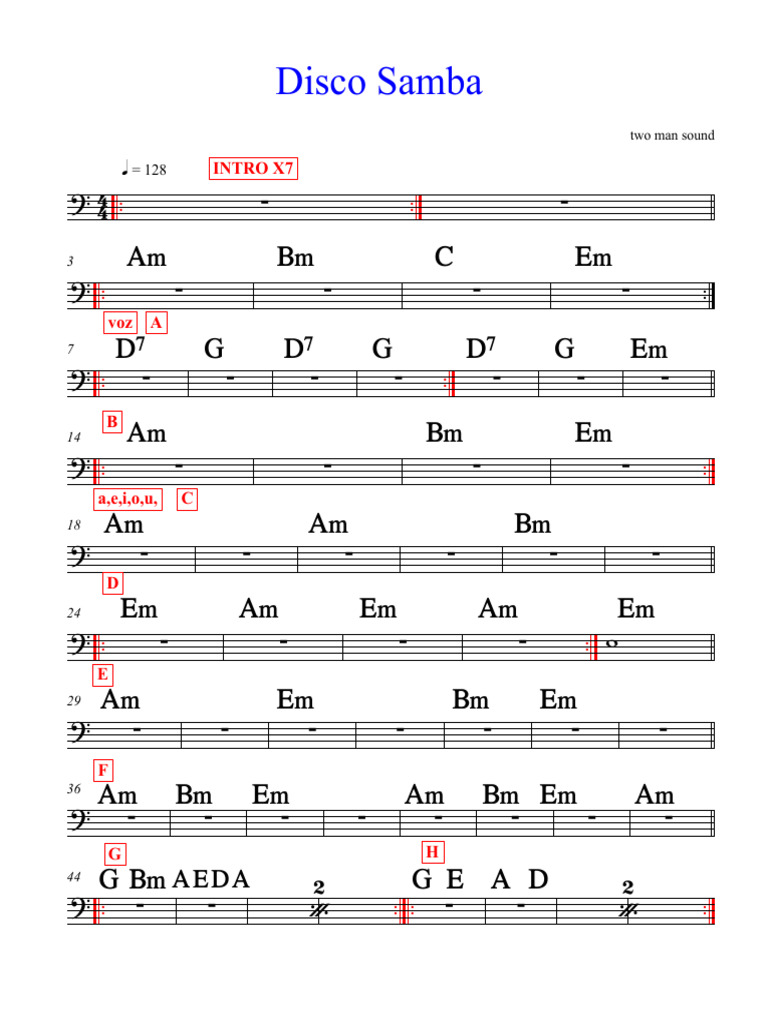 Disco Samba - Partitura Completa | PDF