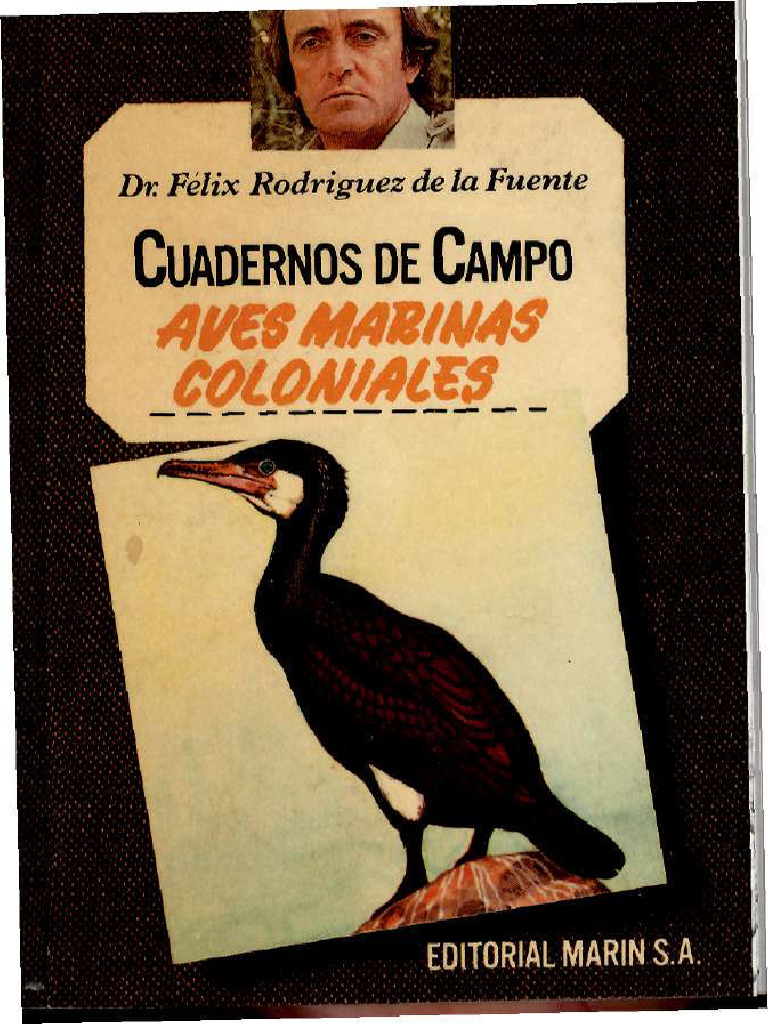 Cuadernos de Campo. Aves Marinas Coloniales. Félix Rodríguez de La ...