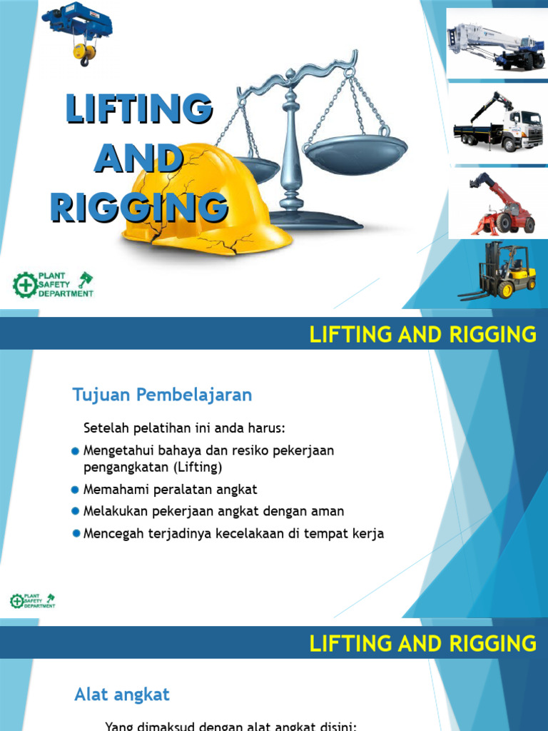 Lifting and Rigger | PDF