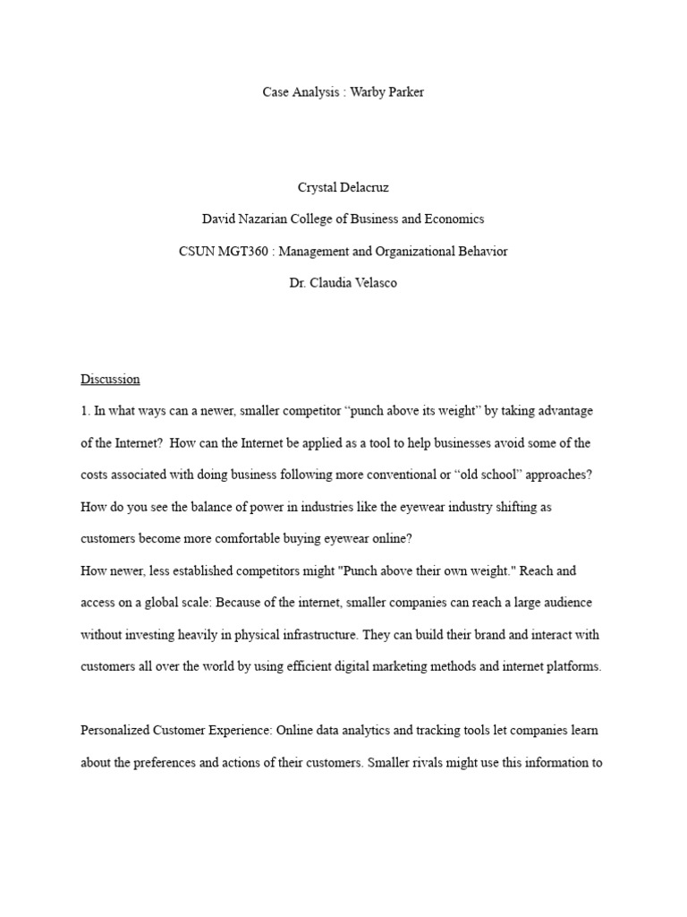 MGT 360 | PDF | Business