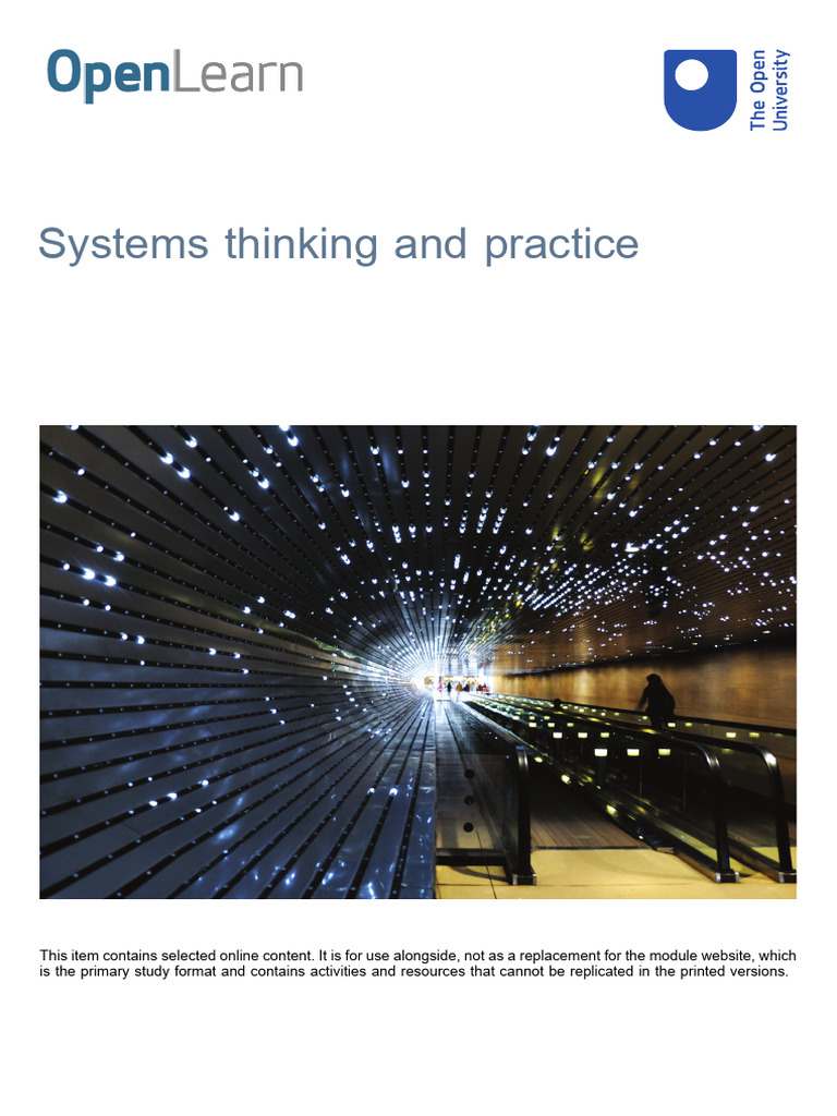 Systems Thinking and Practice Printable | PDF | Thought | Causality
