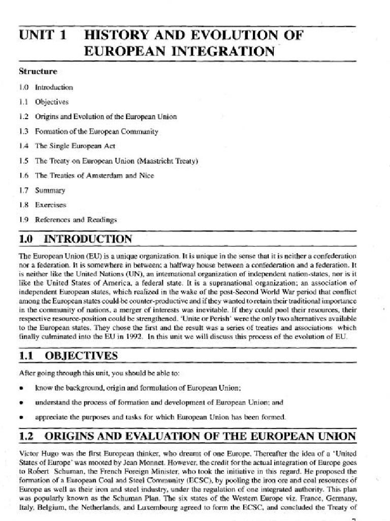 MPSE-011 The European Vision in World Affairs | PDF | European Economic ...