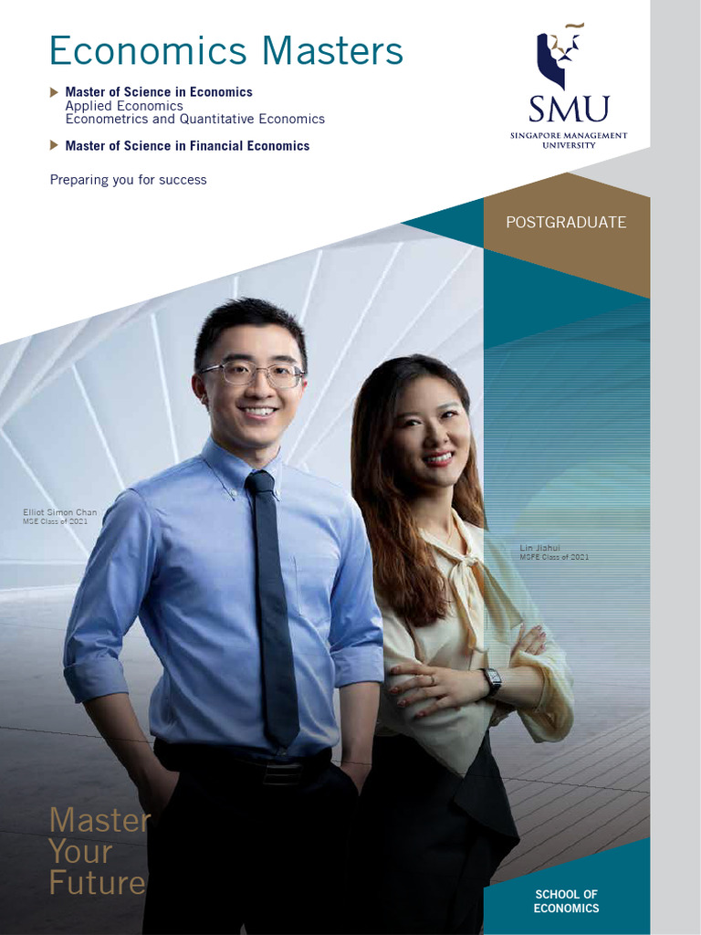 SMU Master of Science in Economics Overview | PDF | Economics | Economies