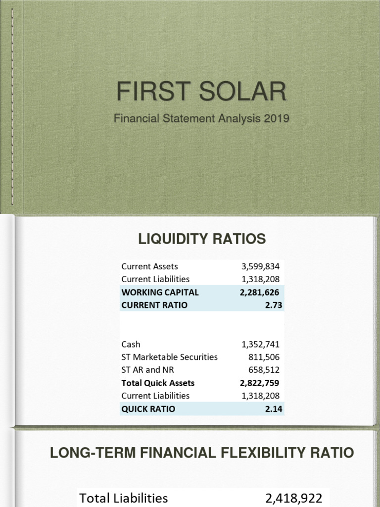 First Solar Solution | PDF