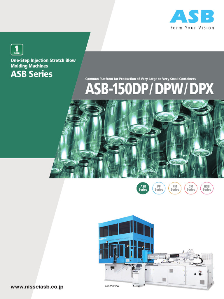 Nissei ASB 150 Series Brochure | PDF | Mechanical Engineering